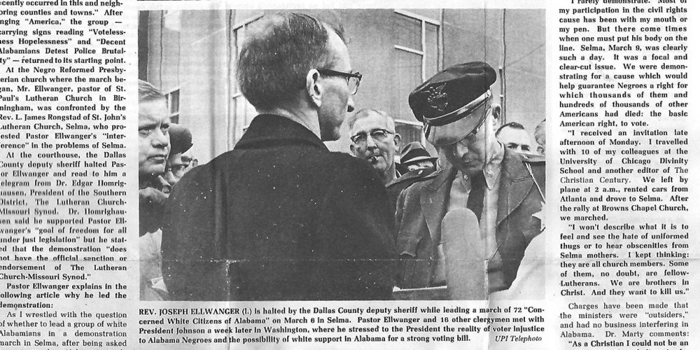 Joseph Ellwanger: Witness to the Movement, Then and Now - Bending the ...